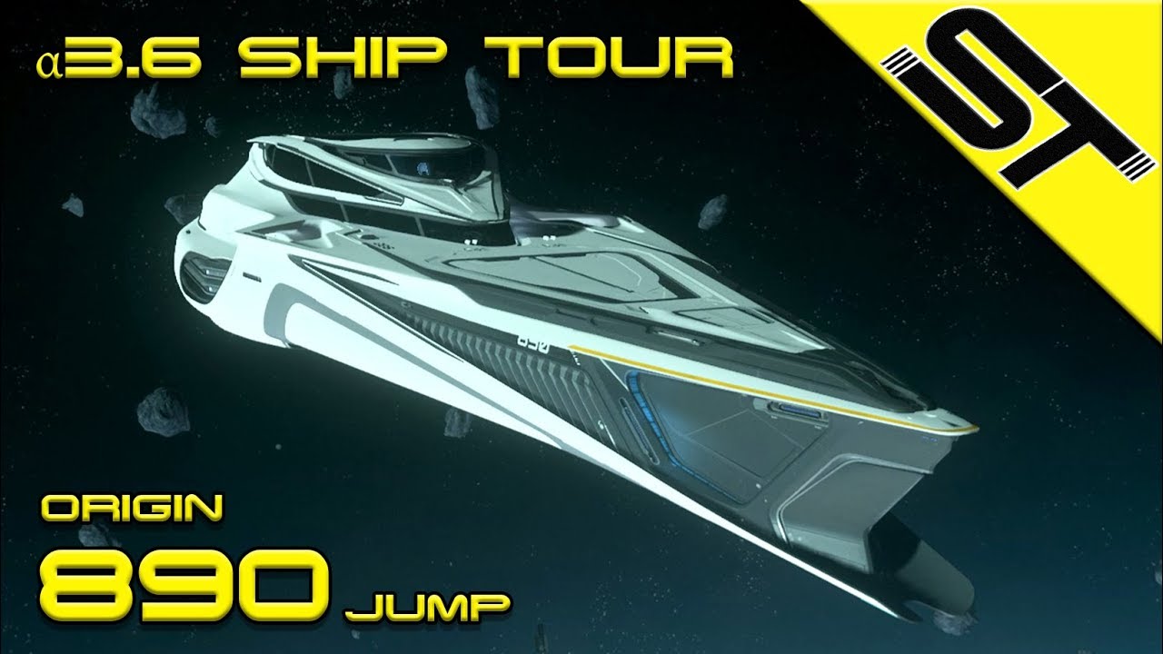 Star Citizen α 3.6 | Origin 890 Jump | Tour - YouTube