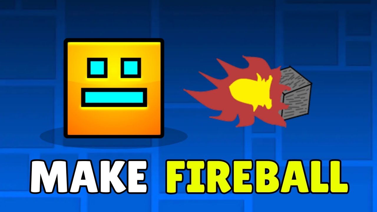 How To Make Fire / Fireworks / Fireball In Geometry Dash (2026) – Full ...