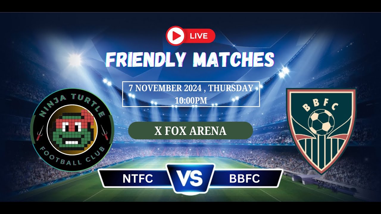 NINJA TURTLE FC 4-3 BASIC BOIS FC | (FRIENDLY MATCHES 5) | 7 NOV 24 ...