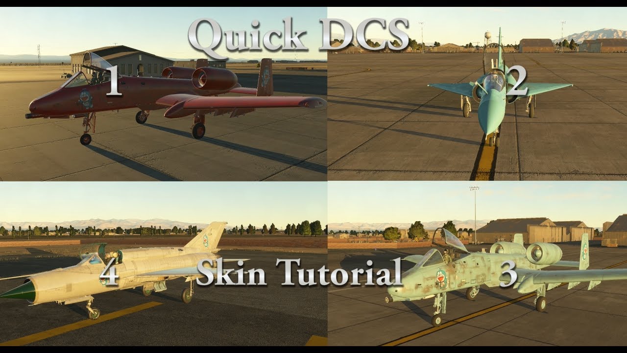 Quick DCS Skin Tutorial - YouTube