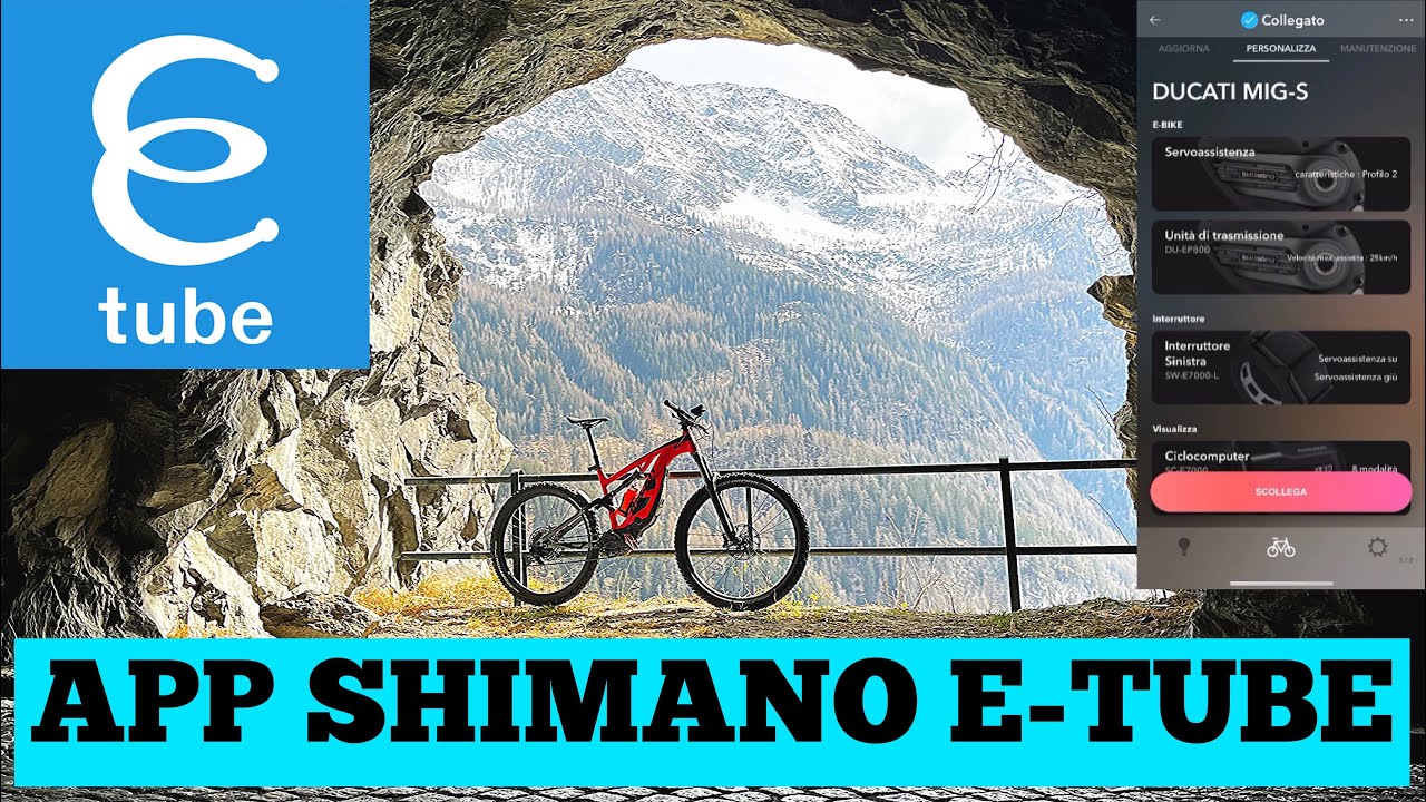 How it works APP SHIMANO E-TUBE ? @RideShimano - YouTube