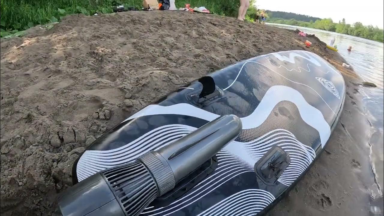 Сап с электромотором. Краткий обзор. #сап #сапборд #sup #supboard - YouTube