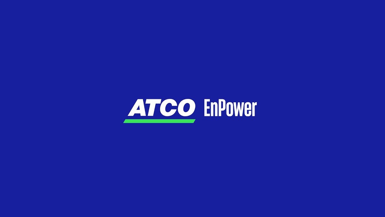 Atco Electric Logo Calgary, Alberta, Canada. May 18, 2023. A Close Up