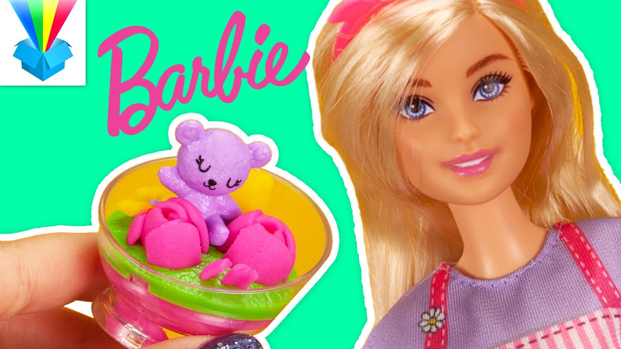 Kicsomi - ⭐Mimi⭐: 🎁 Barbie Virágkötő játékszett 😍🎁 - YouTube