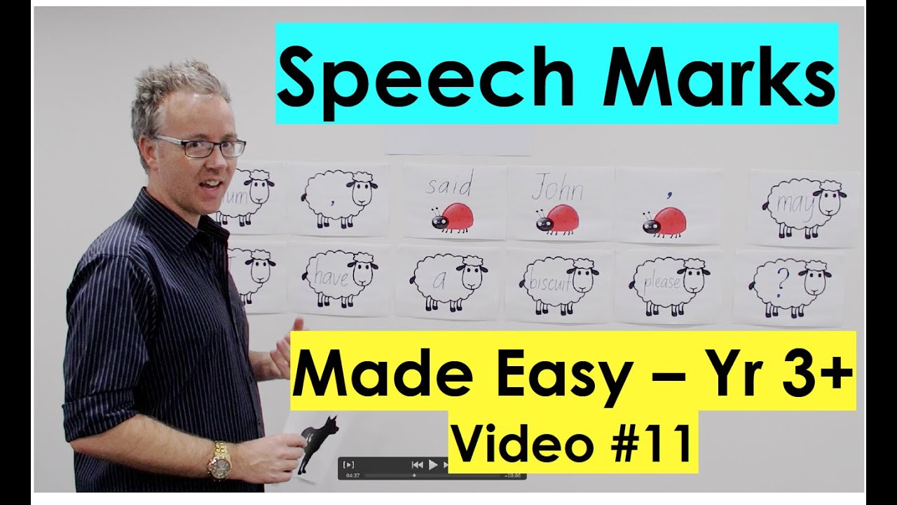 How To Use Speech Marks YouTube How To Use Speech Marks YouTube