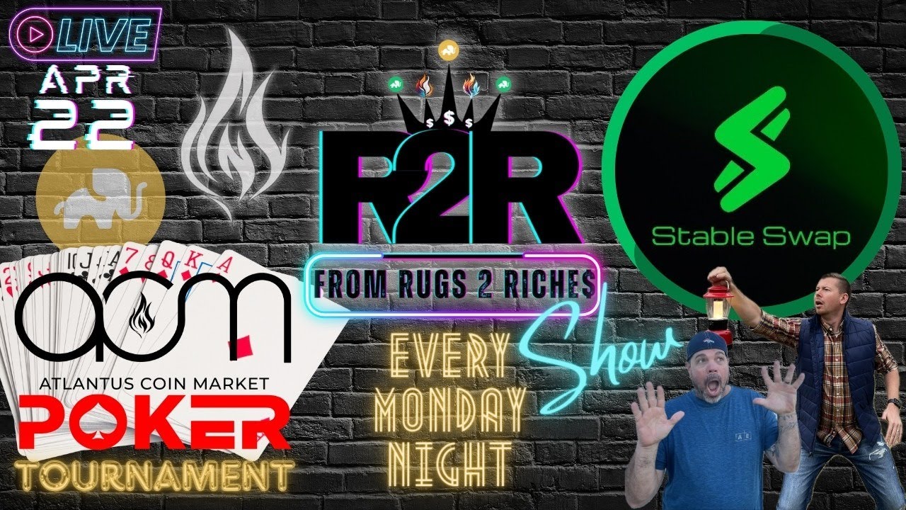 What is Stable Swap? | Live Poker Tournament! | R2R Show #crypto #defi ...