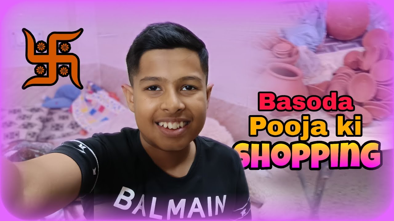 Basoda Pooja Ke Liye Shopping Kerne Gye ☺️ - YouTube