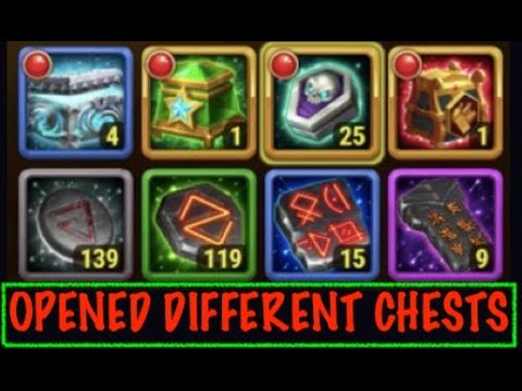 OPENED DIFFERENT TYPES OF BOXES/CASKETS/CHESTS | HERO WARS - YouTube