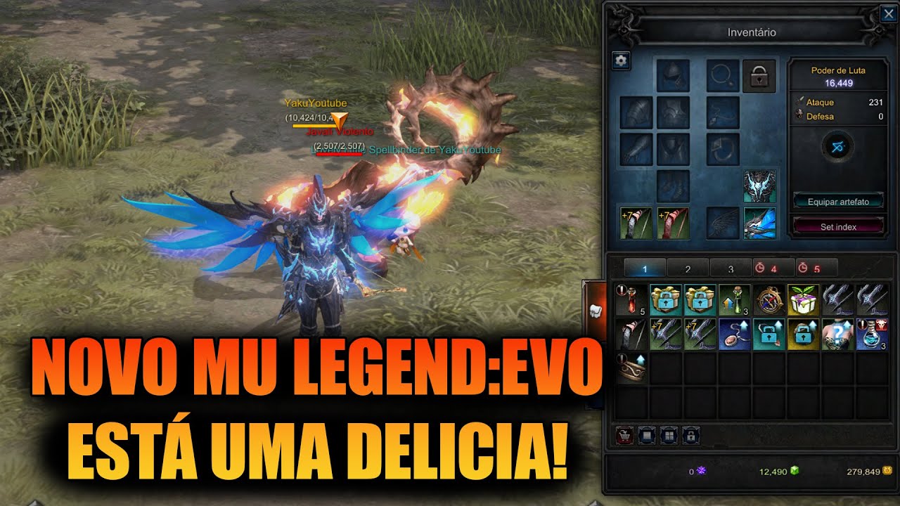 SAIU AGORA MU LEGEND:EVO! NOVAS MECANICAS, HABILIDADES, TALENTOS E ...