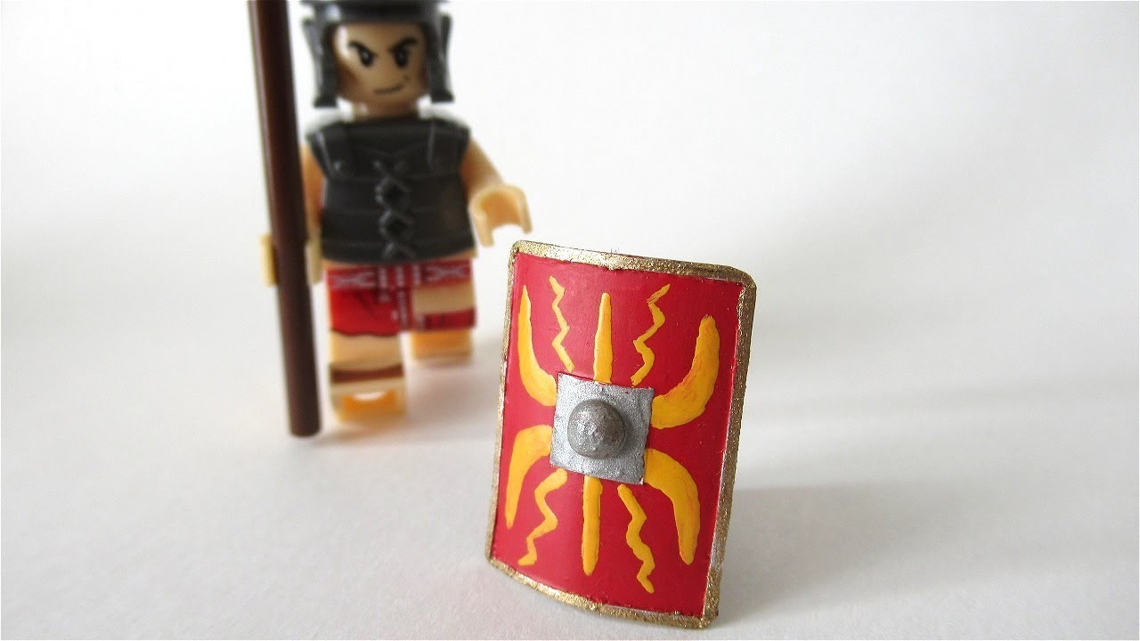 Custom LEGO: Roman Shield (Tutorial) - YouTube