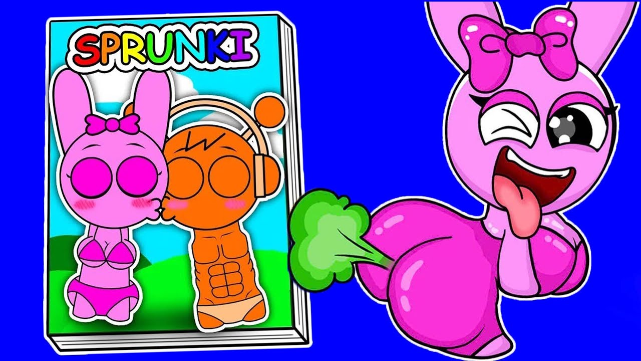 Making INCREDIBOX SPRUNKI Game Book📚 💕 Pinki Butt Pimples Squishy ...