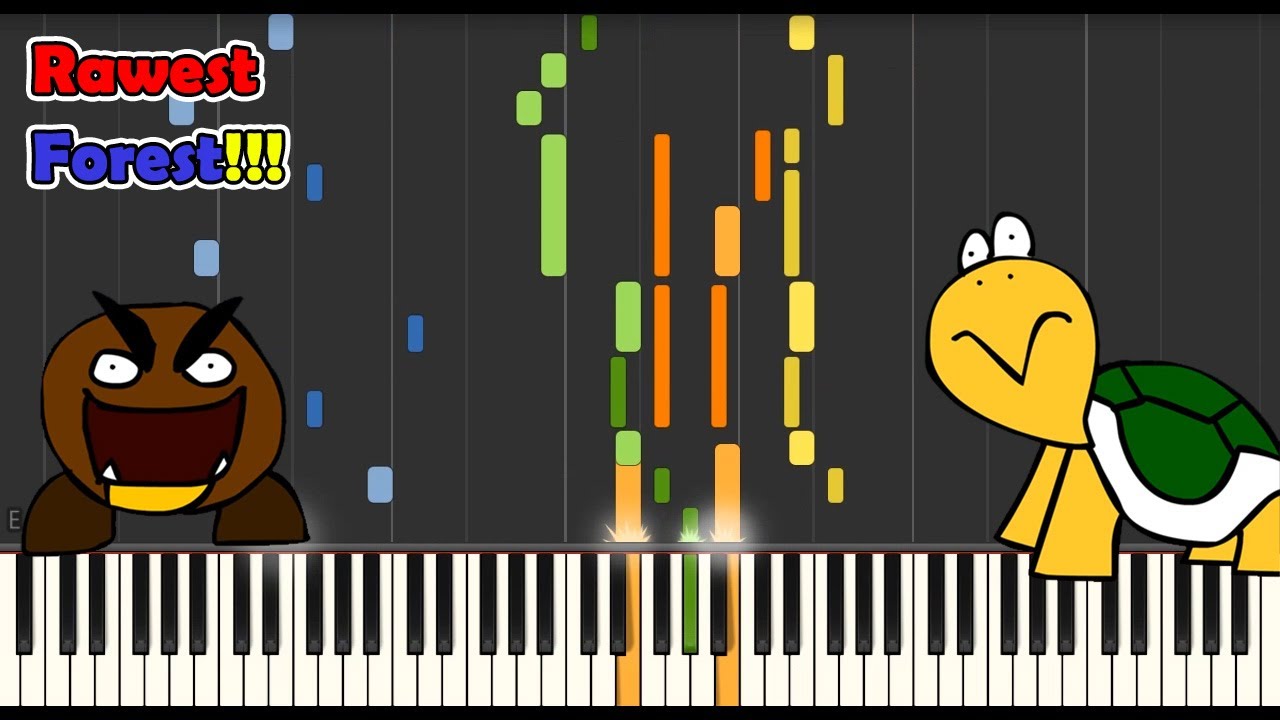 [Synthesia] Super Mario RPG - Rawest Forest - YouTube