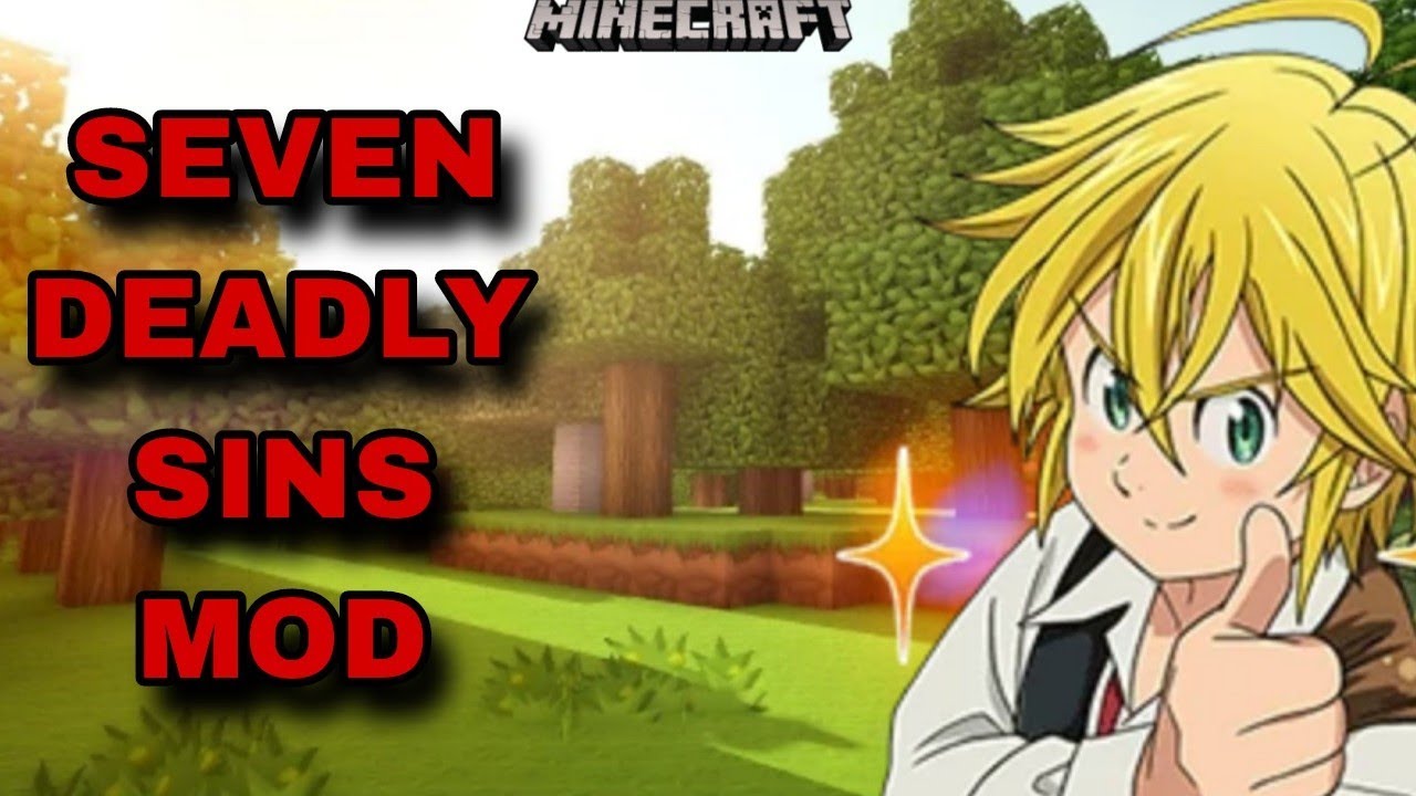 SEVEN DEADLY SINS MOD + SERVER FOR BEDROCK EDITION!! - YouTube