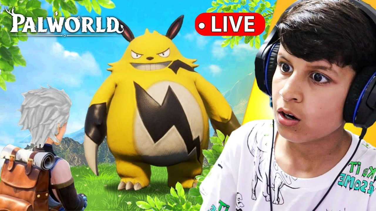 CAPTURING LEGENDRY PALS IN PALWORLD!!🔥┃🔴LIVE🔴 - YouTube
