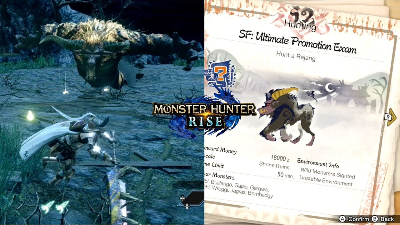 When You Have Understood The Strong Rajang (Event Mission) - MH Rise ...