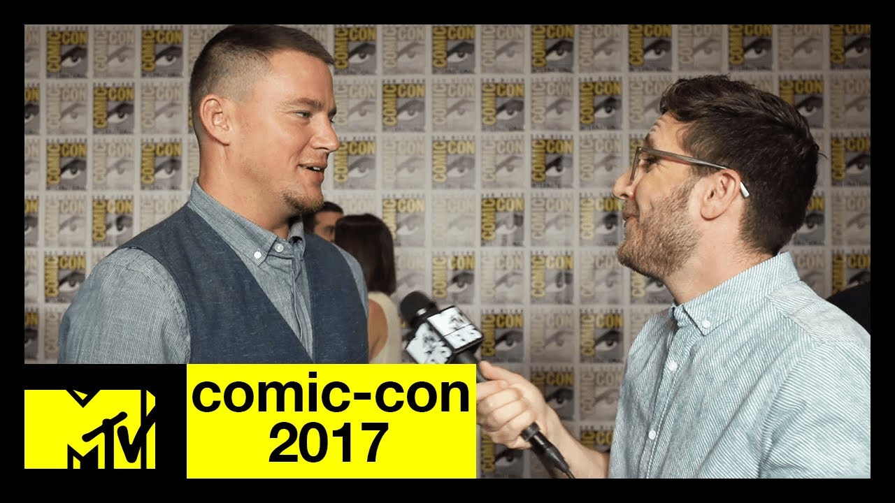 Channing Tatum Talks Marvel's 'Gambit' | Comic-Con 2017 | MTV - YouTube