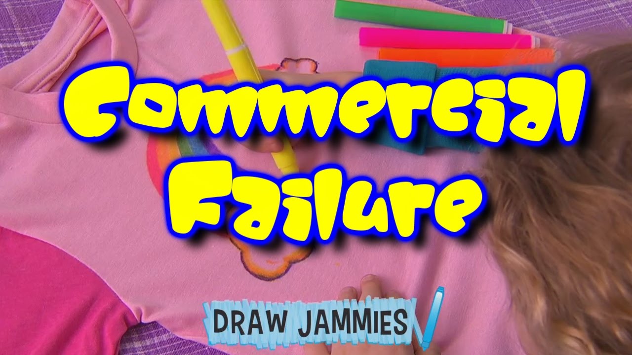 Commercial Failure - Draw Jammies - YouTube