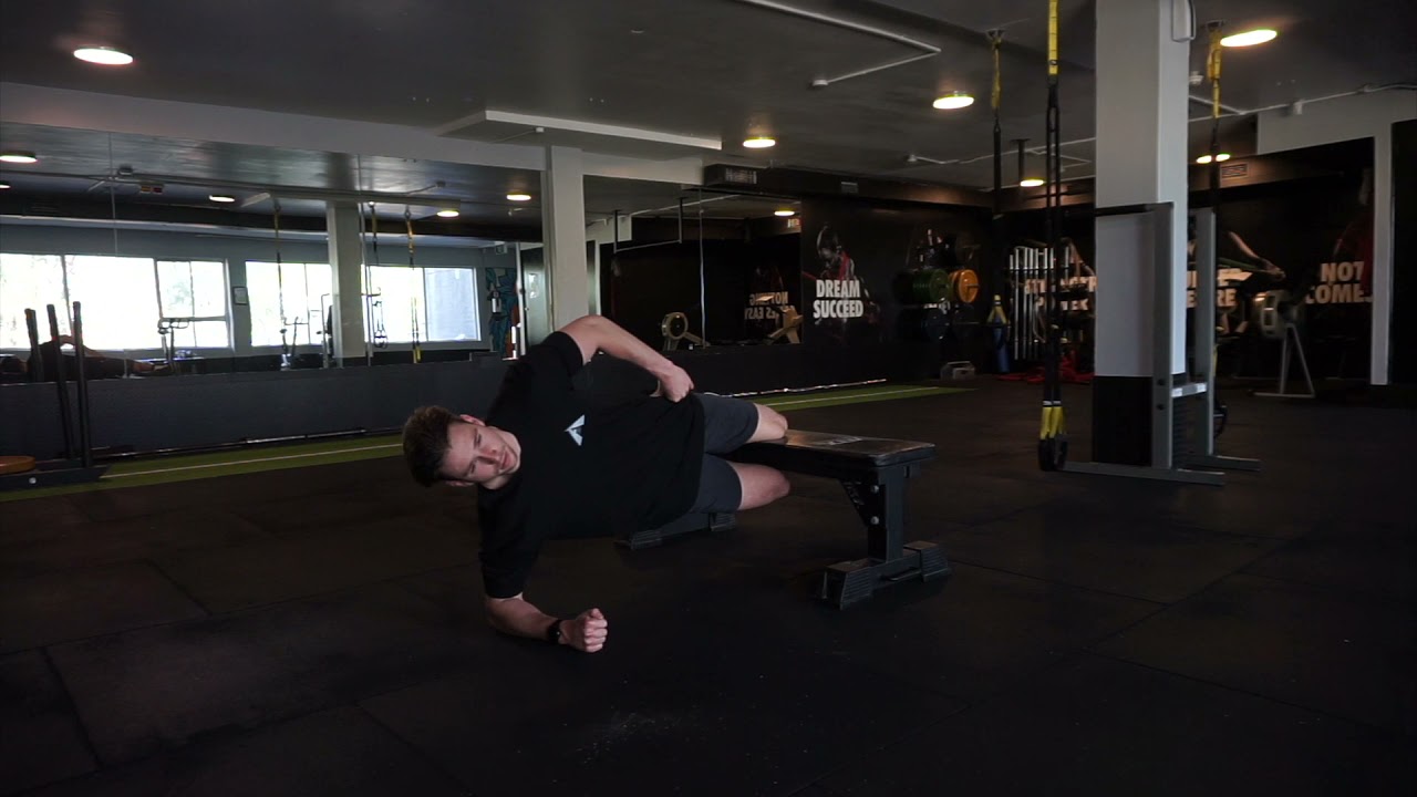 Adductor Bench Hold (Short Lever) - YouTube