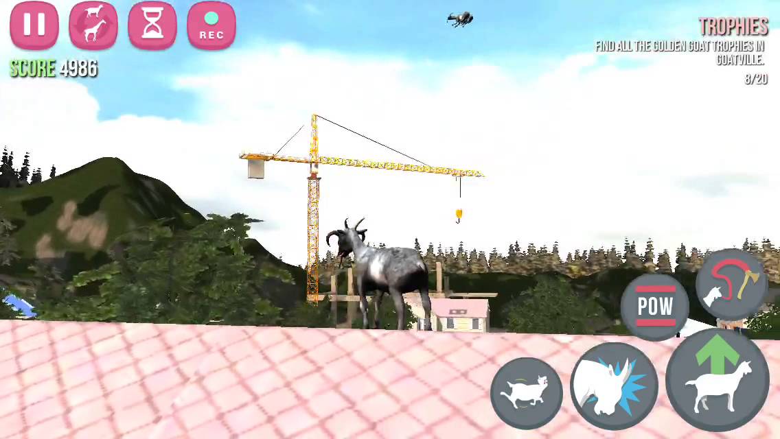 Goat Simulator gameplay - YouTube