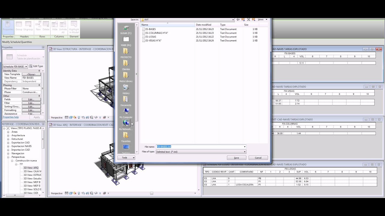 FixExportacion txt de revit - YouTube