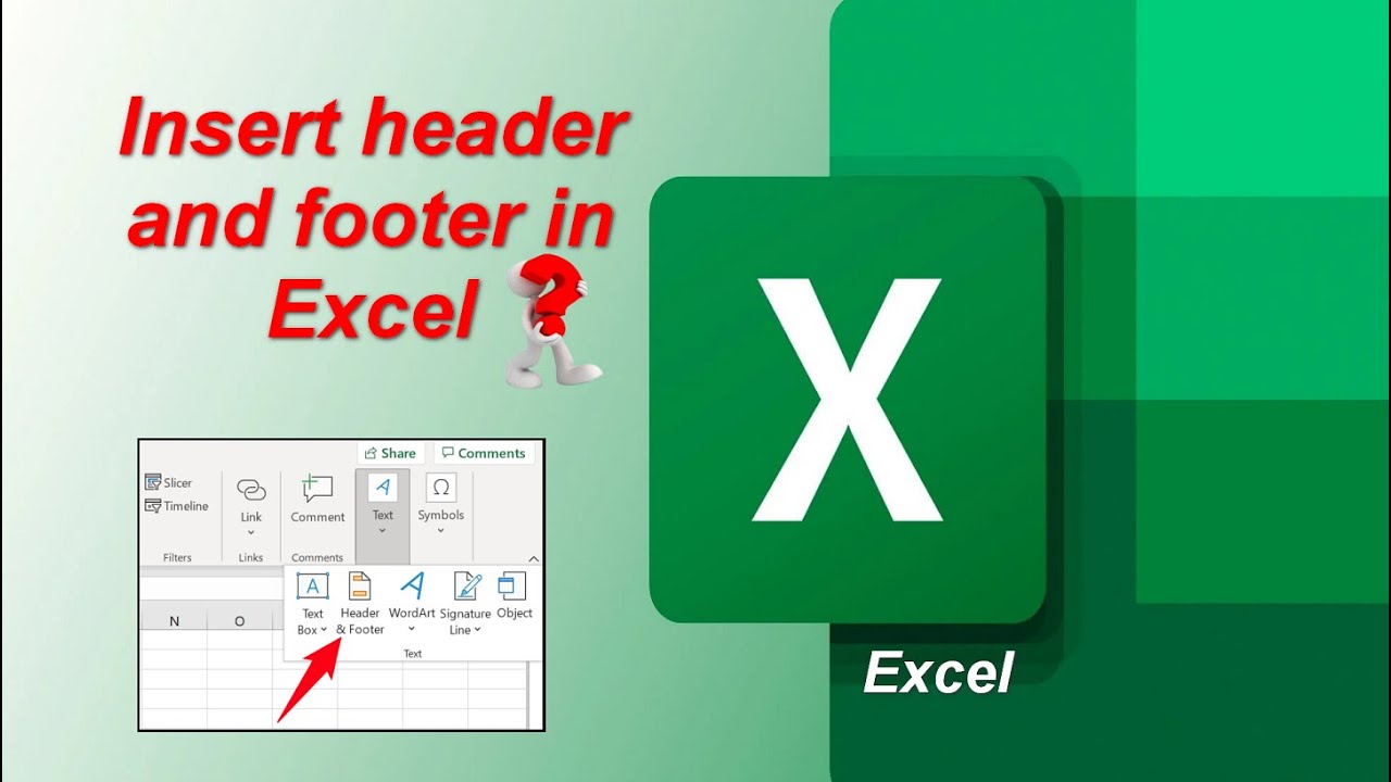 Insert Header And Footer In Excel YouTube Insert Header And Footer In Excel YouTube