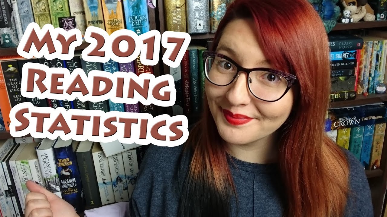 My 2017 Reading Statistics - YouTube