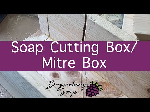 How to Make a Soap Slicer Cutter / Poor Mans Mitre Box - YouTube