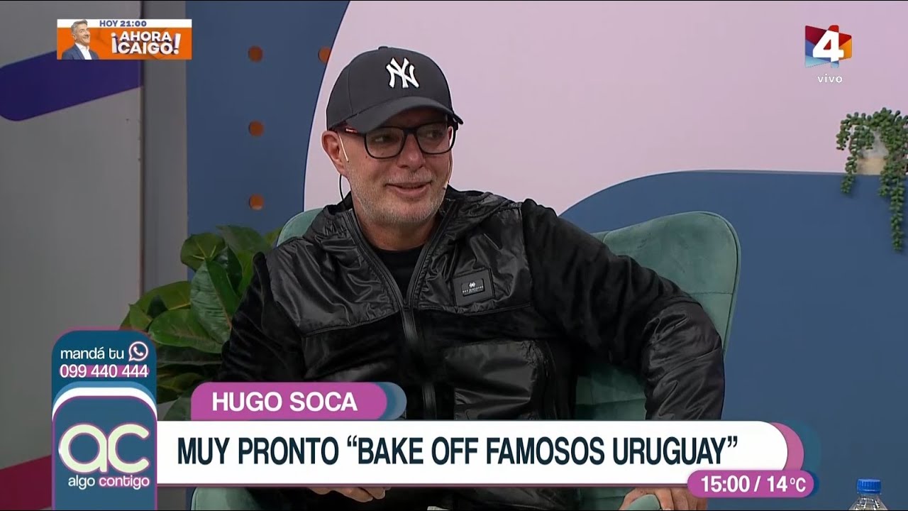 Algo Contigo - Hugo Soca y su participación en Bake Off Famosos Uruguay ...