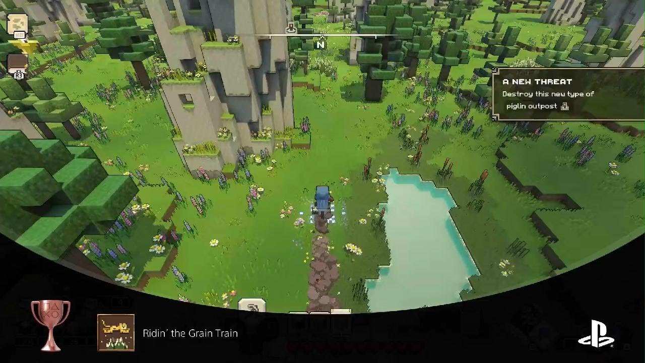 Minecraft Legends - Ridin' The Grain Train - YouTube