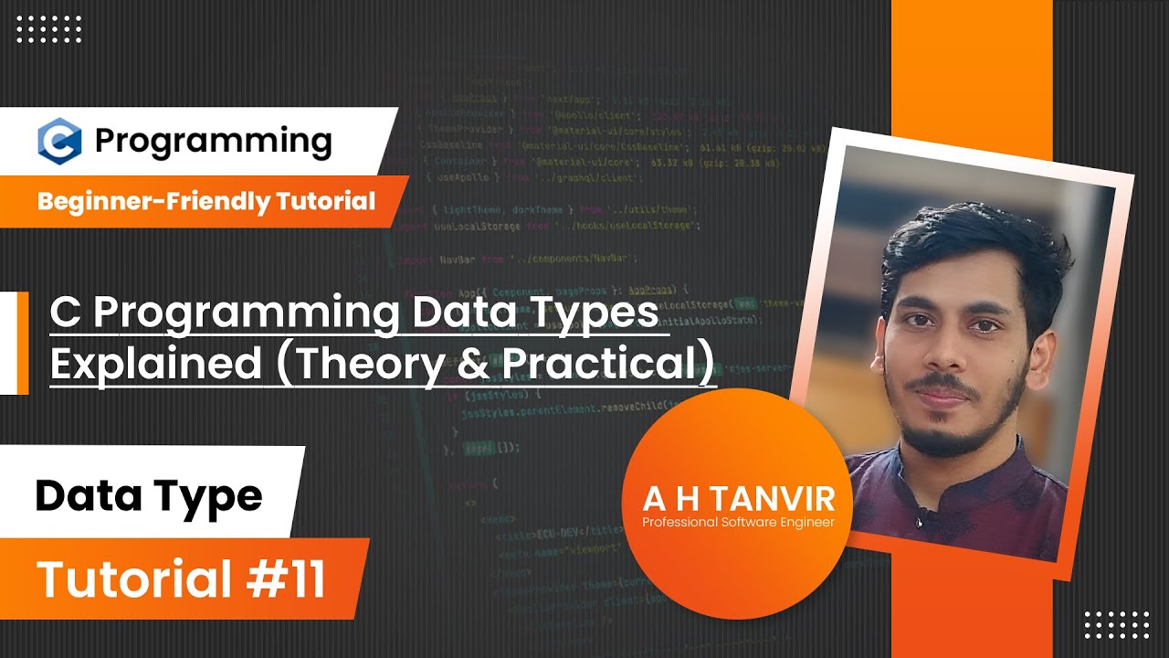 C Programming Data Types Explained (Theory & Practical) | সি প্রোগ্রামিং এ Data Type - YouTube
