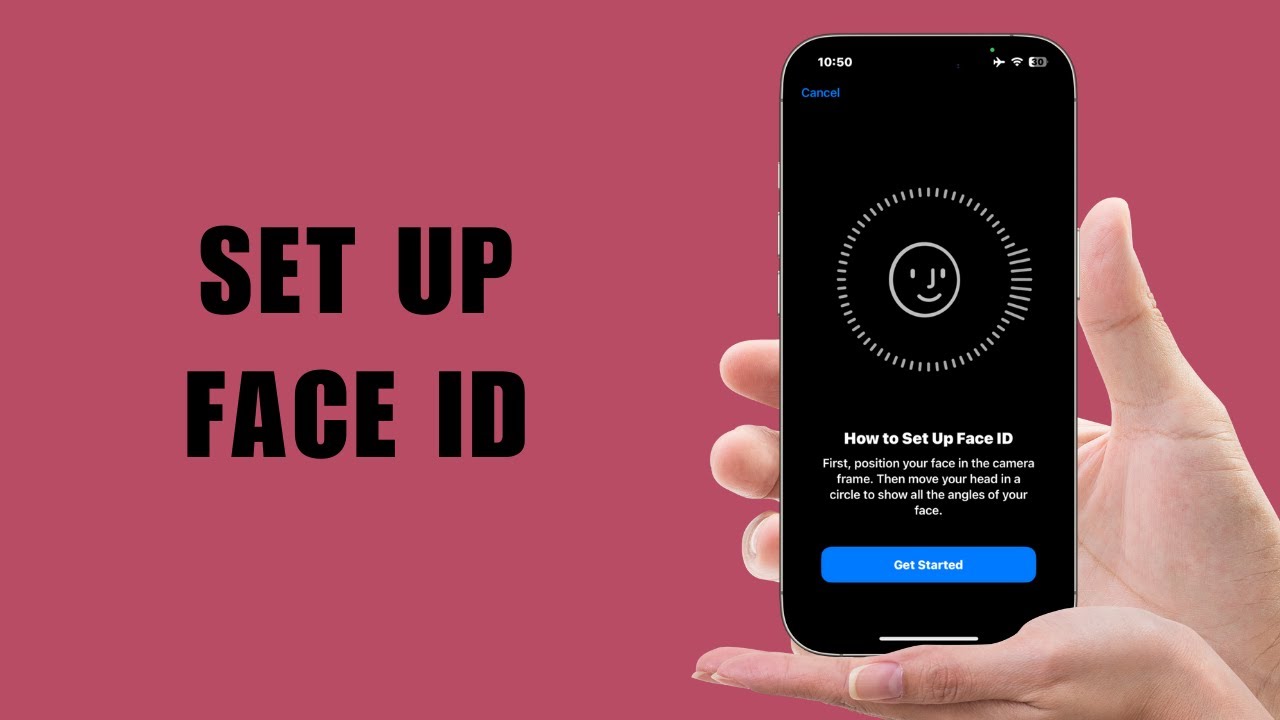 How To Set Up Face ID On iPhone 16 or 16 Pro - Step-by-Step Guide - YouTube