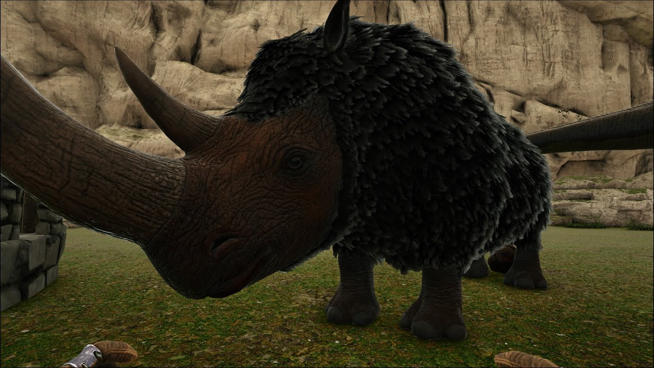 Ark 130 woolly rhino - YouTube