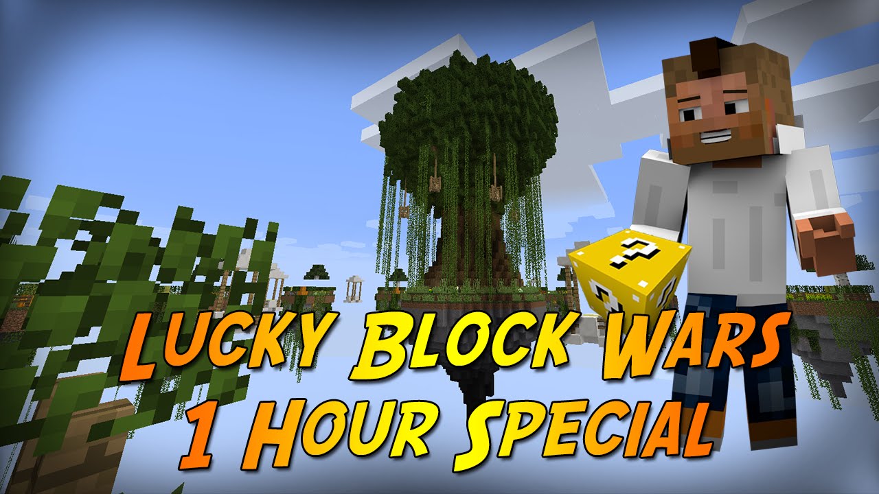 Minecraft Lucky Wars - زي ما وعدتكم ساعة كاملة !! - YouTube