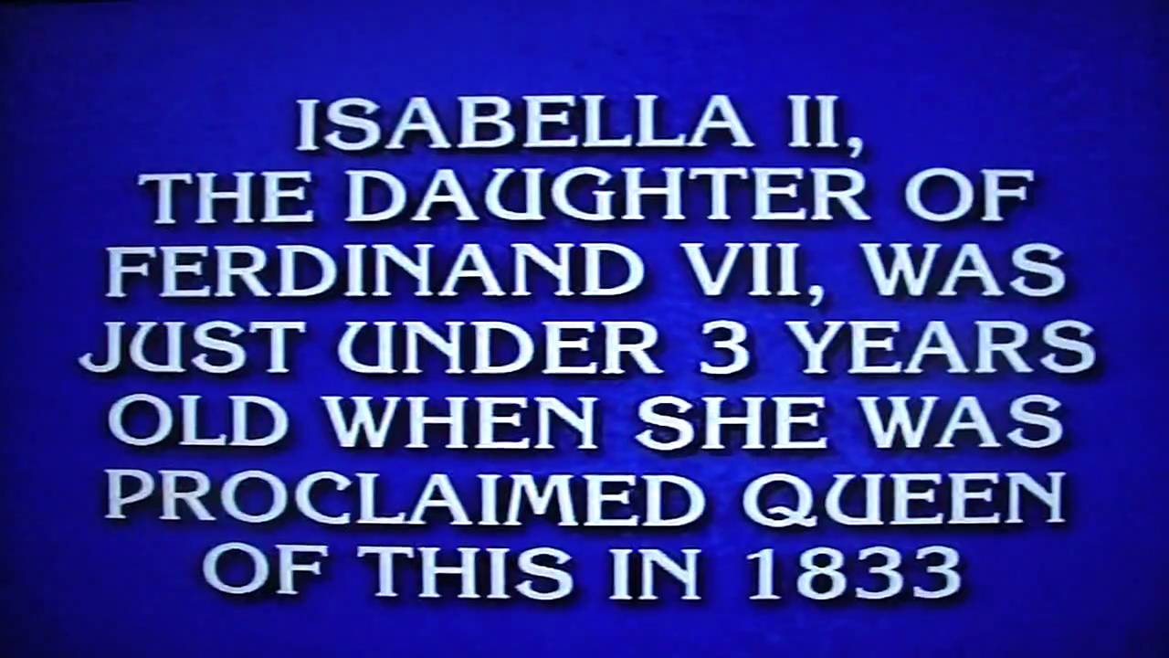 Kids week Jeopardy - SPAIN - YouTube