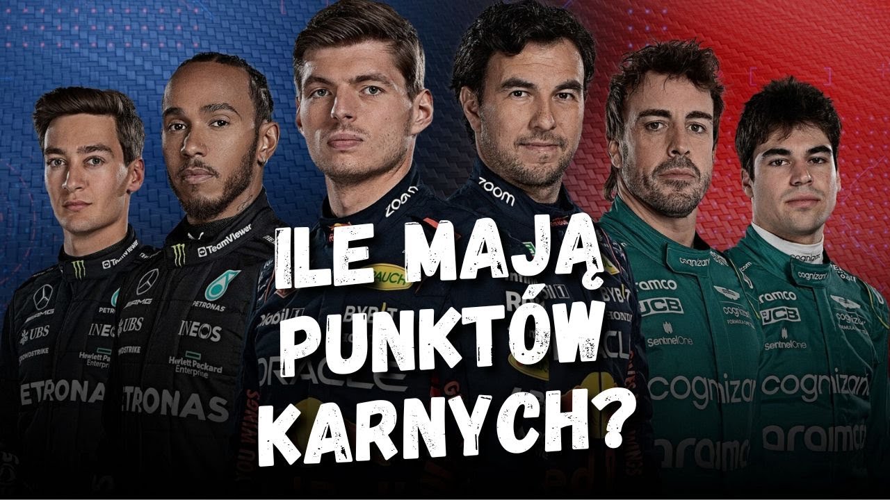 Punkty karne kierowców F1 w 2024 - YouTube