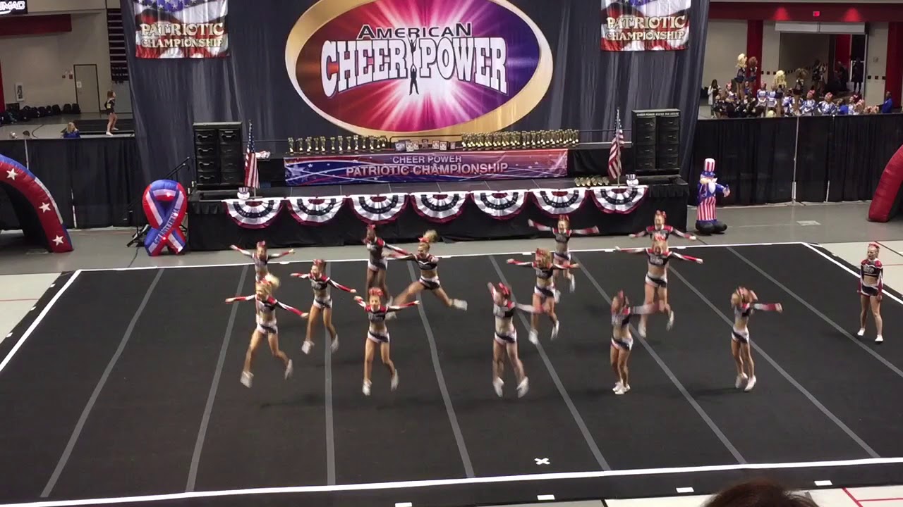 Cheers and More Reign cheer power Tulsa 2017 - YouTube