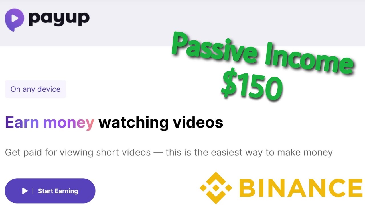 Payup.video - How To Watch YouTube Videos Automatically & Earn Passive ...