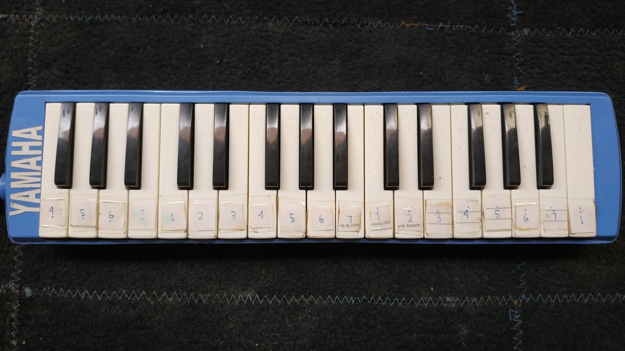 🔴 Belajar Pianika Not Angka MANUK DADALI Lagu Daerah Mudah Untuk Pemula ...