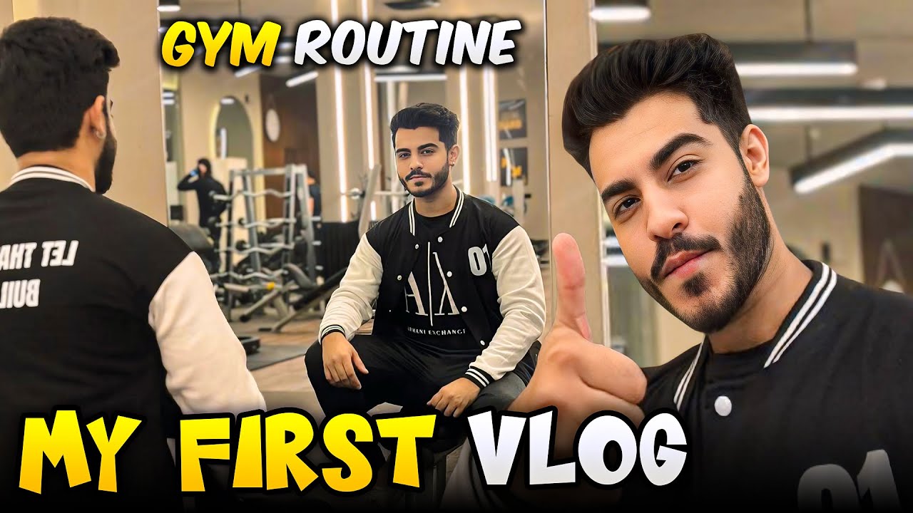 My First Vlog | Gym Routine | Workout ka samaan lay lia #vlogs # ...
