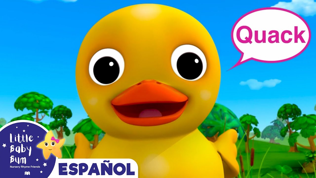 Seis patitos | Canciones Infantiles | Dibujos Animados | Little Baby ...