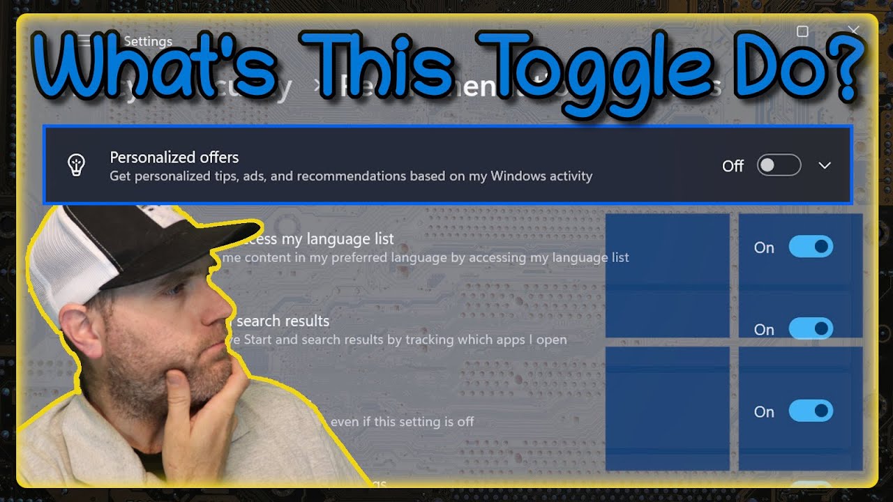 Windows Mystery Toggle - What's it Do? - YouTube