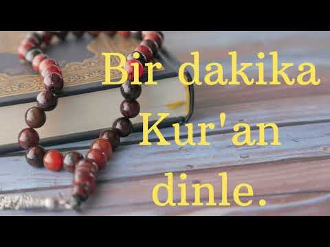 Muhteşem ses. 1 dakika Kur'an MUTLAKA dinle kısa  Kur'an okunuşu.. Güzel ses.#17