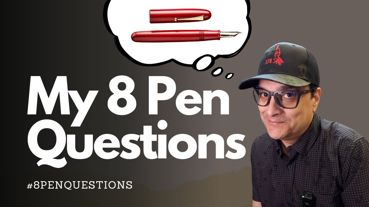 My 8 Pen Questions 2024 #8penquestions - YouTube