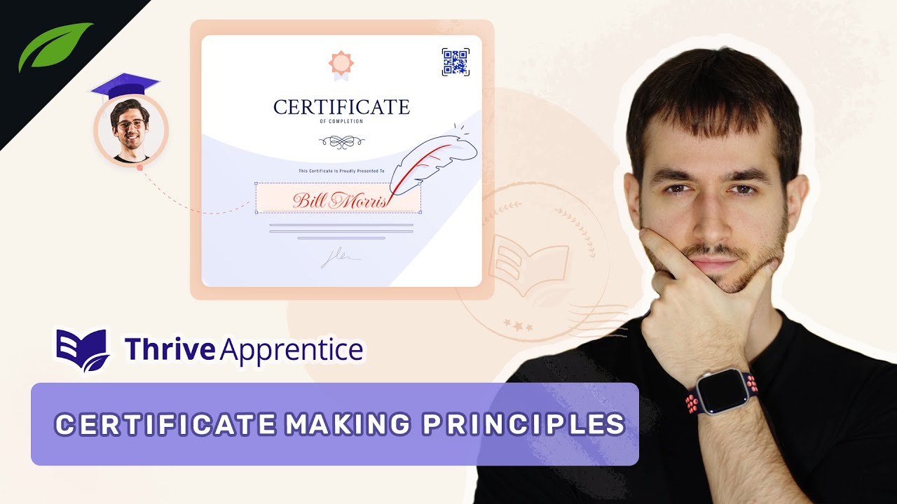 How to Create and Deliver a Certificate Inside Thrive Apprentice - YouTube