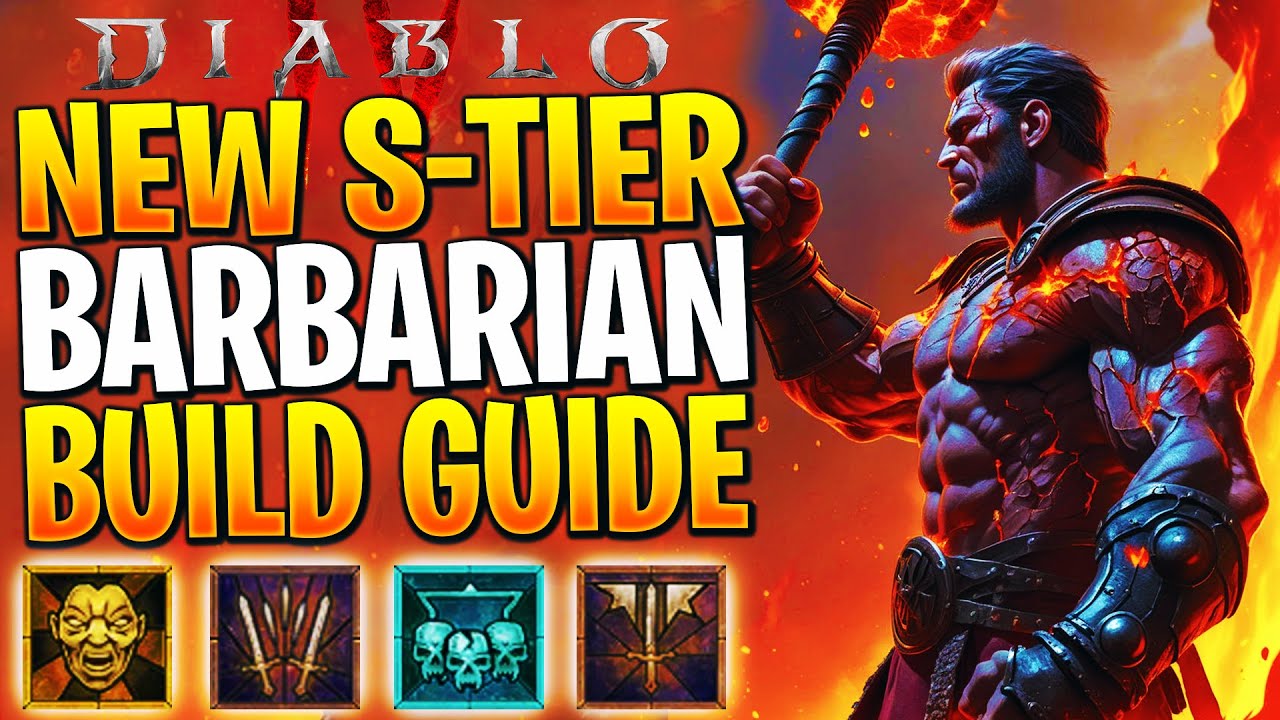 THIS BARBARIAN BUILD IS NOW S-TIER! Diablo 4 Barb Build Guide - YouTube