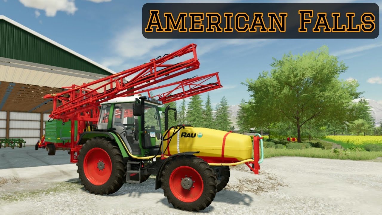 We Have New Sprayer On Our Farm ! #58 | American Falls | FS22 ...