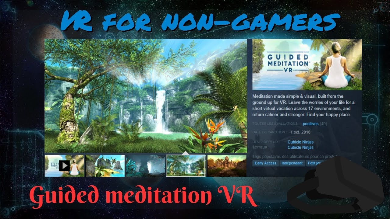 Guided Meditation in Virtual Reality - YouTube
