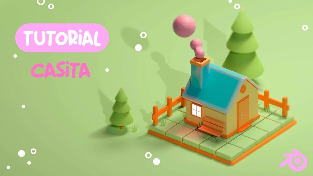 Tutorial Blender: casita de campo | Heleacla H3D - YouTube