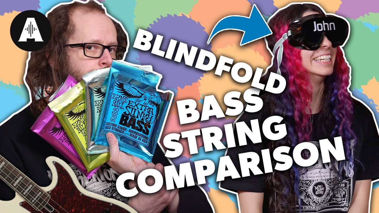 Bass String Shootout - Can Cici Tell the Difference? - YouTube