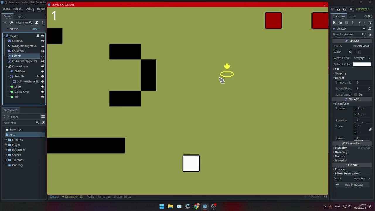 Godot MOBA-like combat and movement with pathfinding demo - YouTube